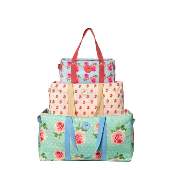 Bags | Set Of 3 Collapsible Totes | Poshmark